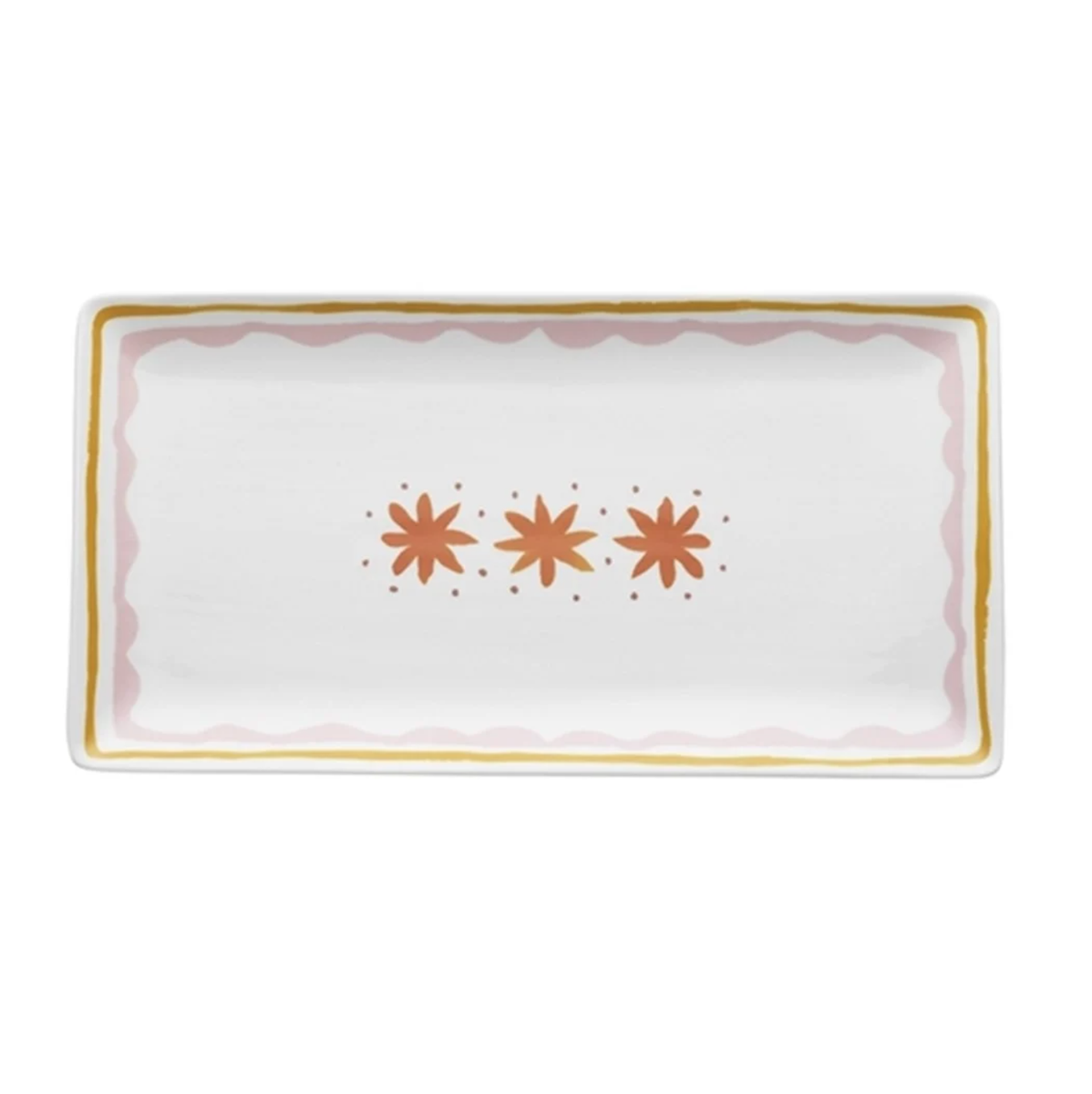Fiesta Rectangle Platter Flor – Made on Earth