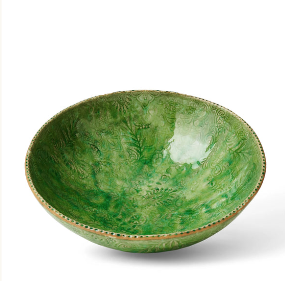 ARABESQUE Big Bowl (d 350mm) - Seaweed – Made on Earth