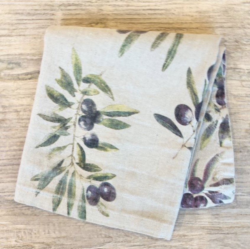 Como Tea Towels Olive Single – Made on Earth