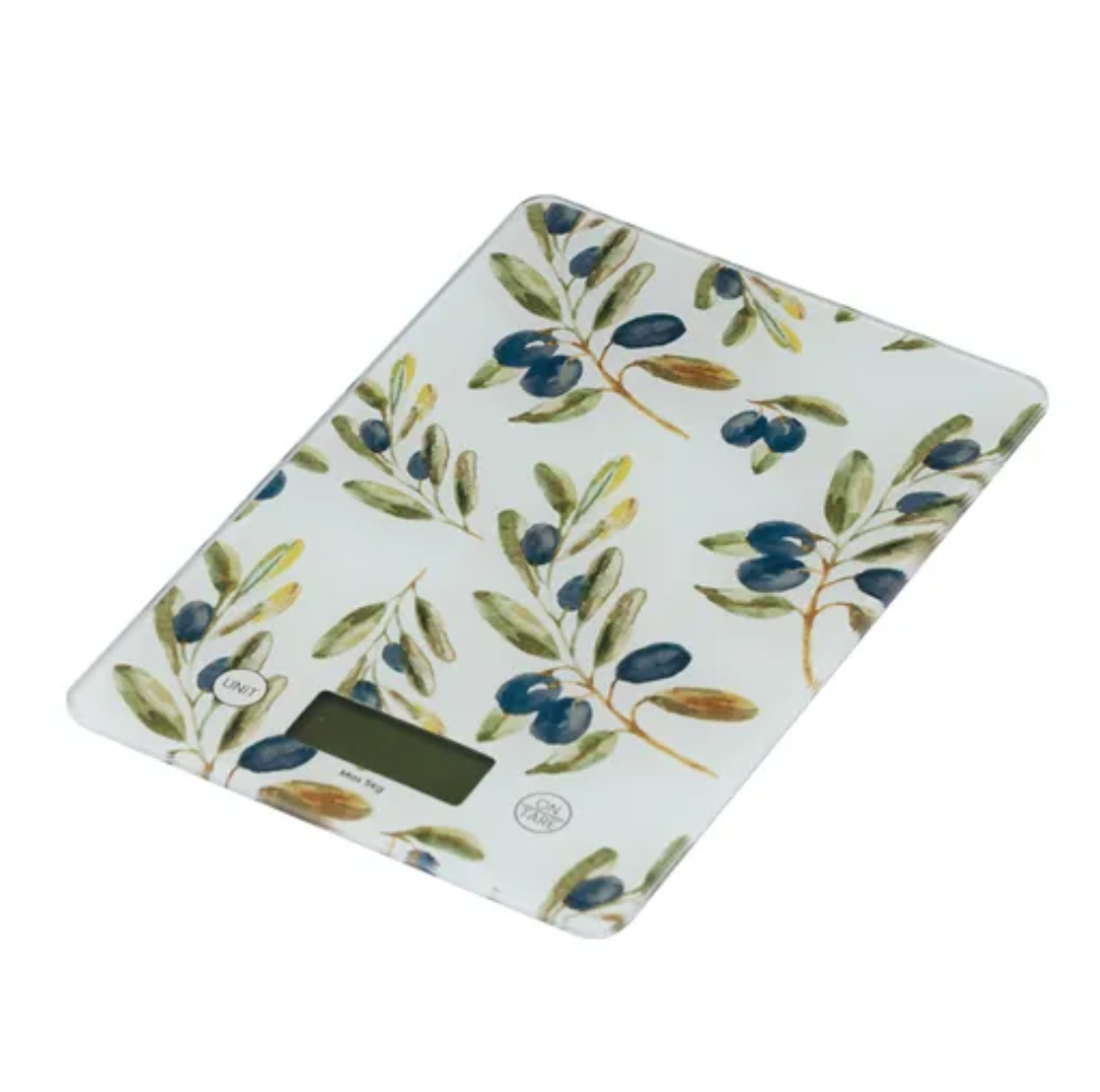 Oliva Glass Digital 5kg Scale 23x16cm – Made on Earth
