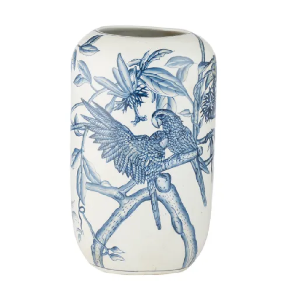 Daintree Ceramic Vase 21x18x35cm Navy – Made on Earth