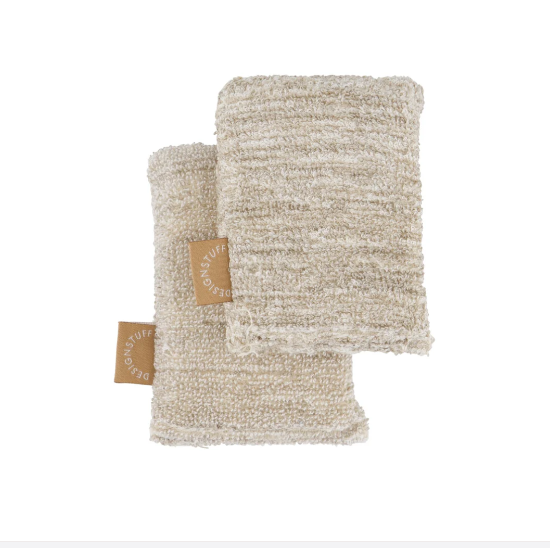 DESIGNSTUFF Hemp Marle Sponge - Camel (Set of 2) – Made on Earth