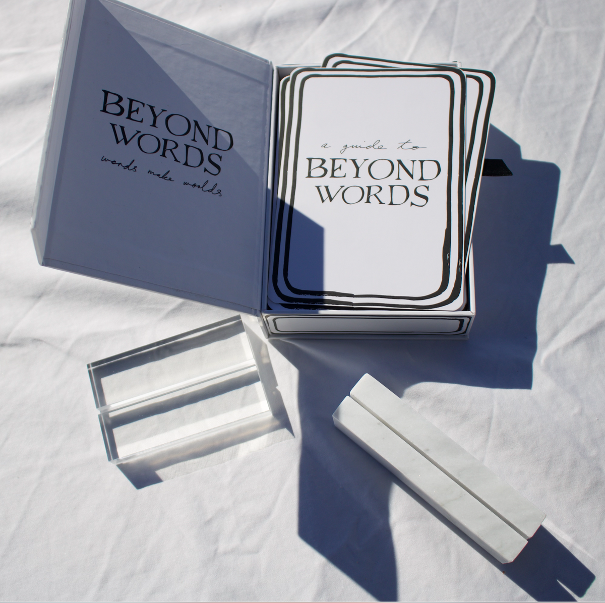 Beyond Words Card of the Day Acrylic Stand – Made on Earth