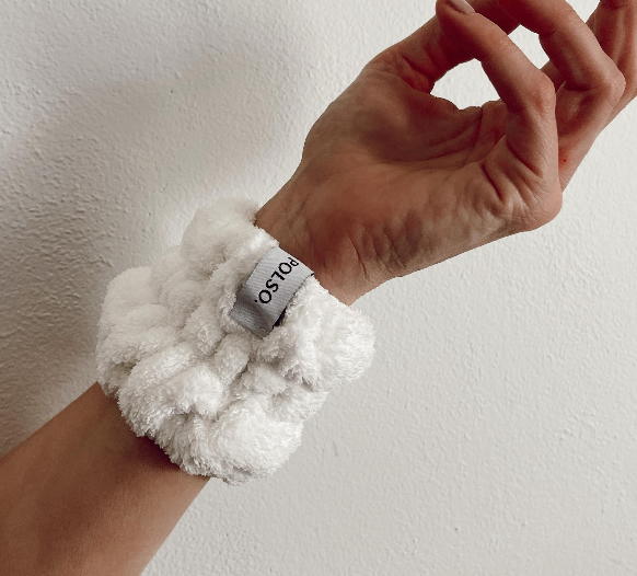 Polso Wrist Bands (Pair) - Spa White – Made on Earth